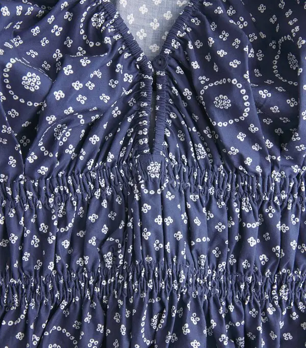 Matteau Organic Cotton Paisley Maxi Dress