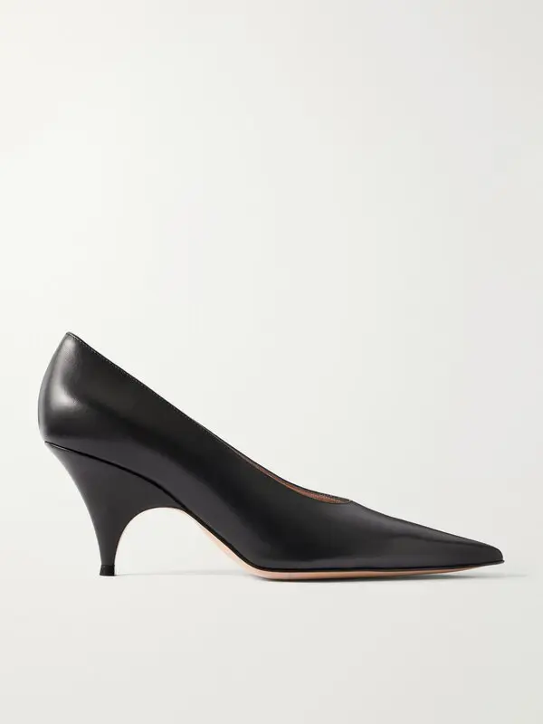 GIANVITO ROSSI Sofia 70 Leather Pumps
