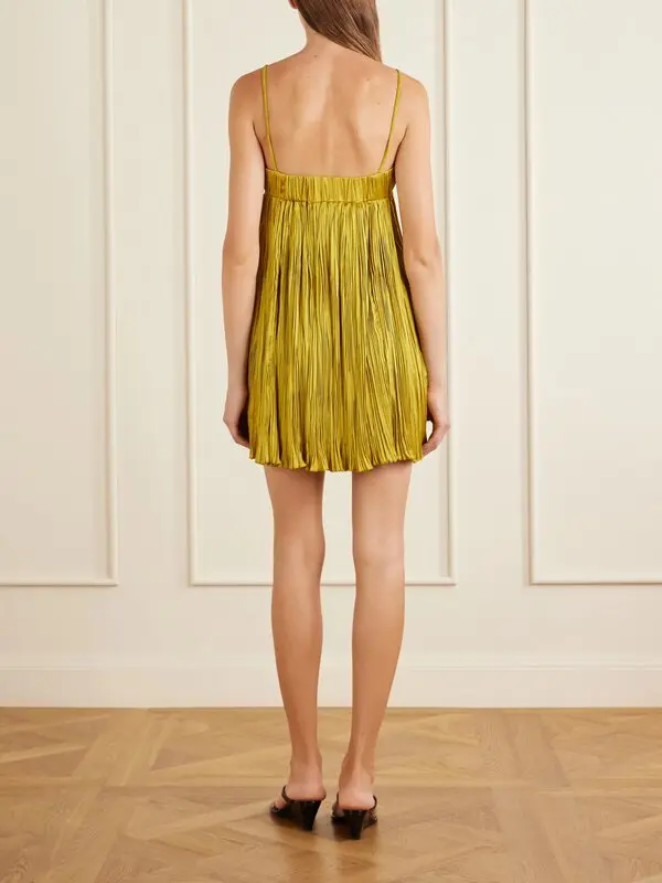 Aflalo Siren Plissé Mini Dress
