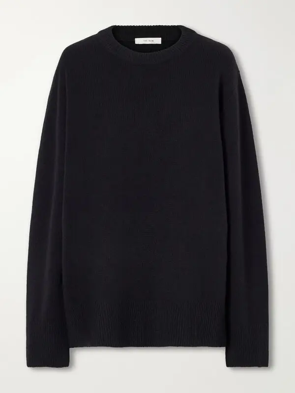 THE ROW Sibem Wool And Cashmere-blend Sweater - Black