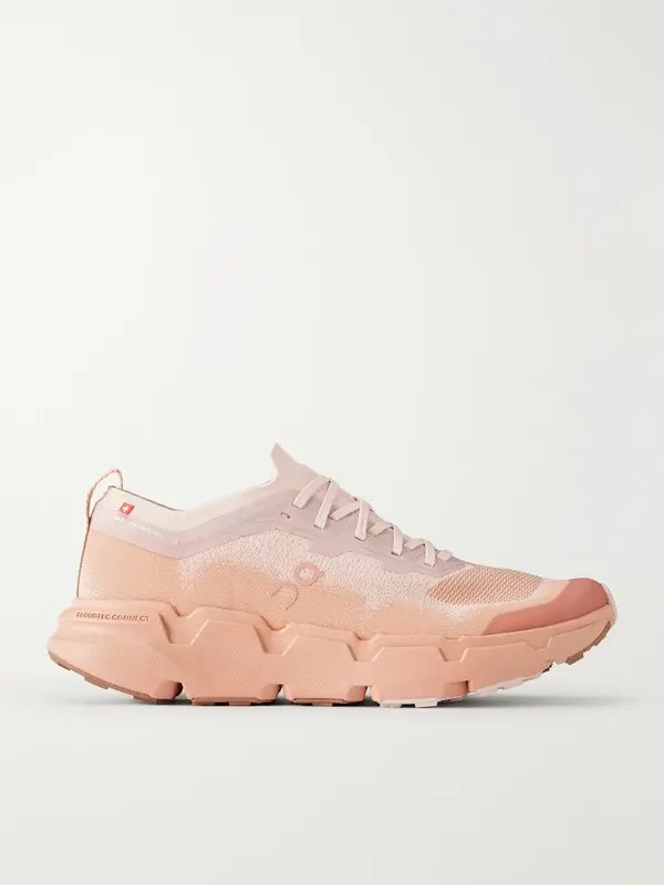 On Cloudsoma Stretch Recycled-knit Sneakers - Pink