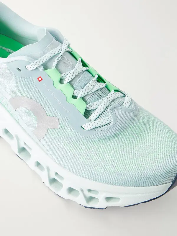 On Cloudmonster 3 Rubber-trimmed Mesh Sneakers