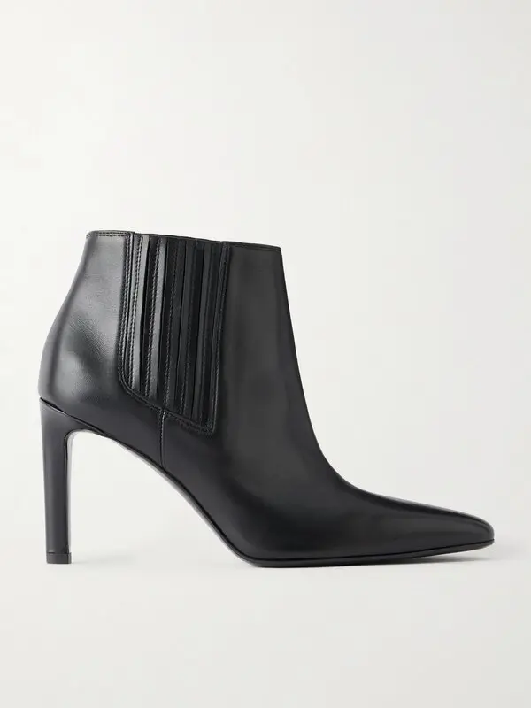 NILI LOTAN Lauretta Leather Ankle Boots