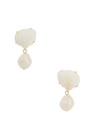JENNIFER BEHR Isola Earrings - Dove