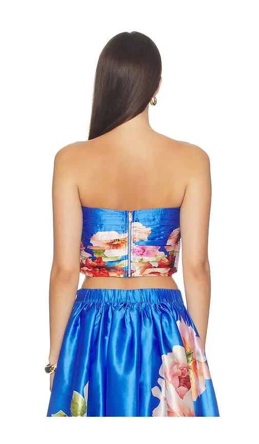 Hemant & Nandita Strapless Shoulder Top