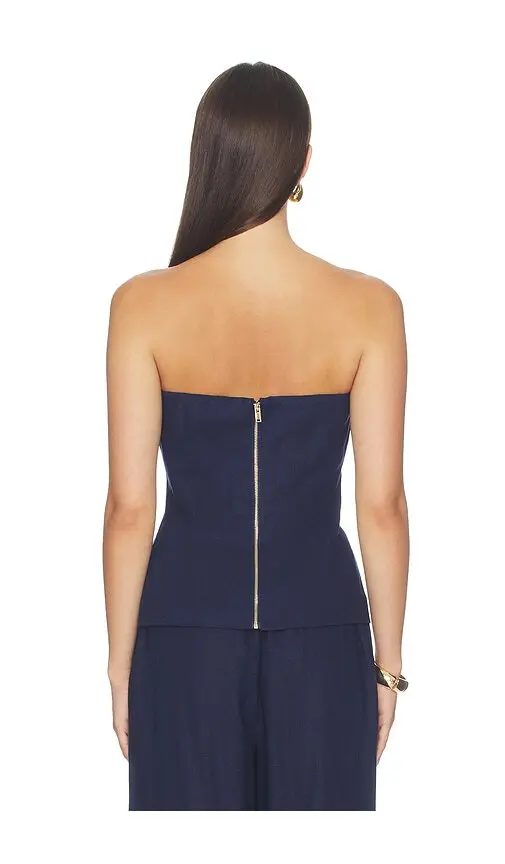 Generation Love Quinn Linen Bustier