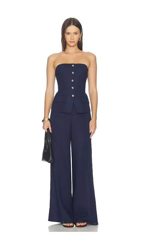 Generation Love Quinn Linen Bustier