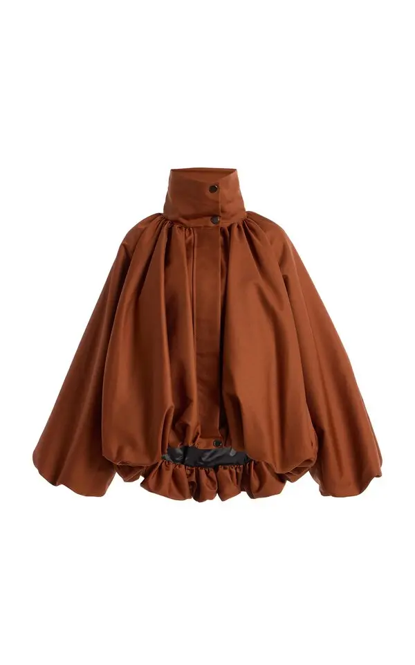 SEV Oversized Waterproof Technical Bomber Jacket - Orange
