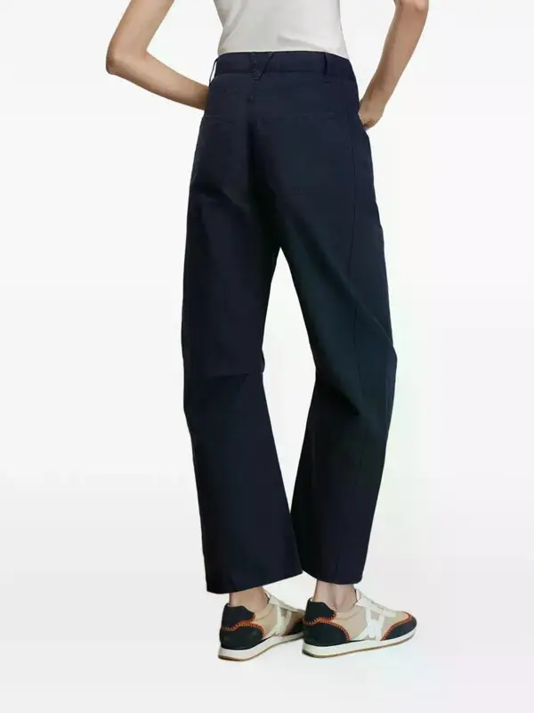 Veronica Beard Sloan Barrel-leg Jeans