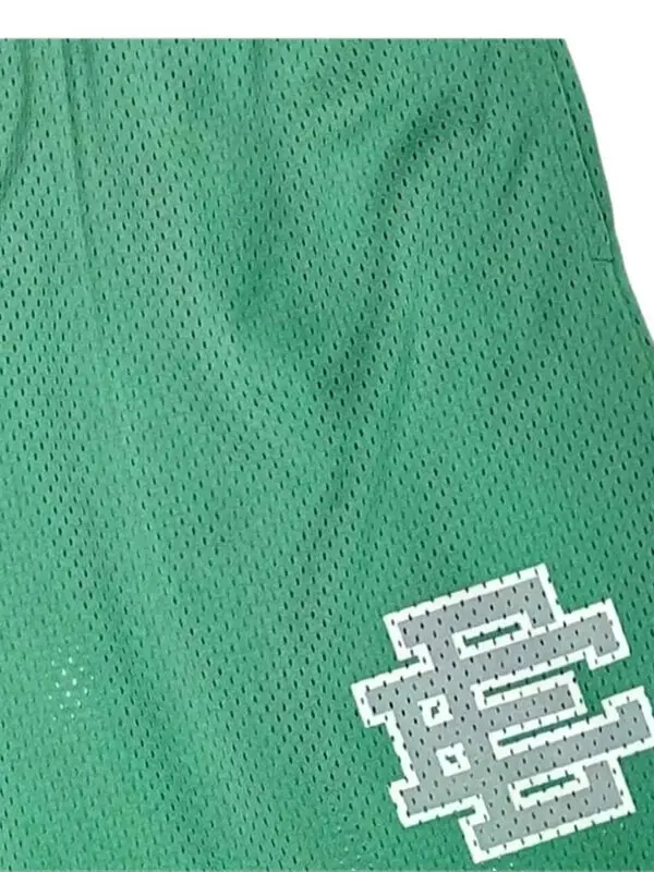 ERIC EMANUEL Mesh Logo-print Shorts
