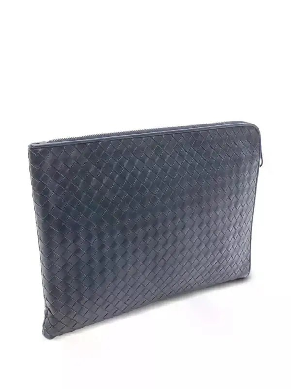 Bottega Veneta 2000s Intrecciato Clutch Bag