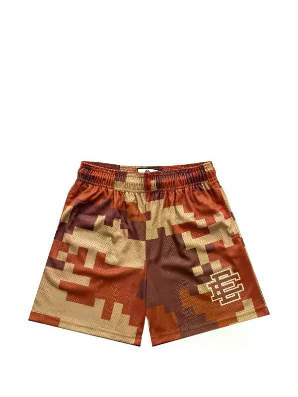ERIC EMANUEL Pixelated-camouflage Shorts