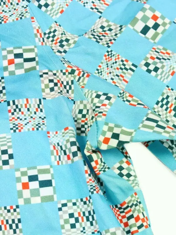 LOUIS VUITTON 2020s Distorted Damier Short-sleeved Shirt