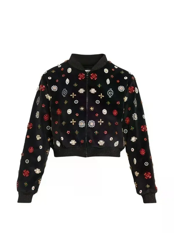 Alice + Olivia Jackie Bomber Jacket