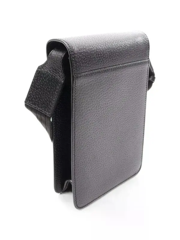 FERRAGAMO 2010s Leather Shoulder Bag - Black
