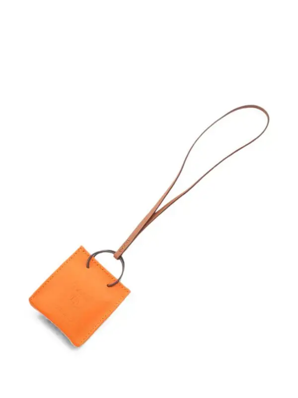 Hermès 2019 Sac D-stamp Bag Charm - Orange