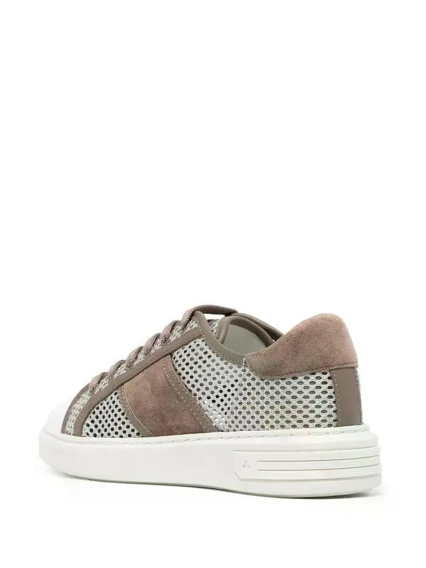 Bally Mesh-panelled Lace-up Sneakers