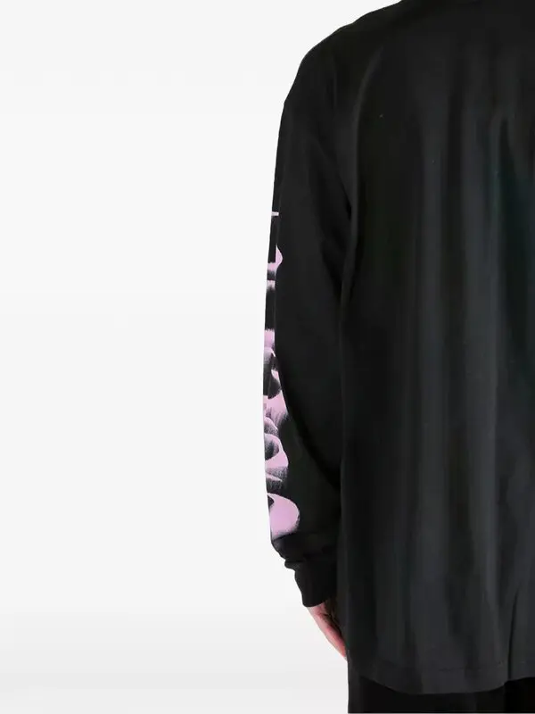 Balenciaga Logo-print Long-sleeve T-shirt