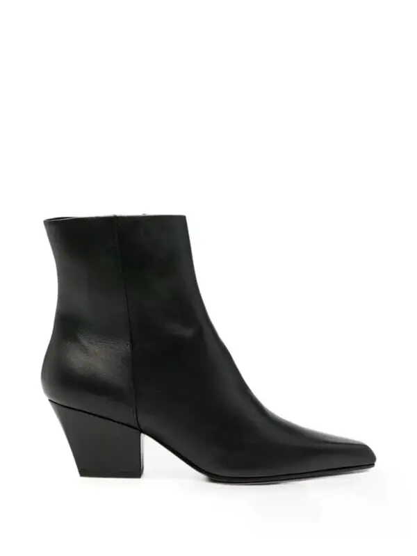 Paris Texas Jane Pointed-toe Ankle Boots - Black