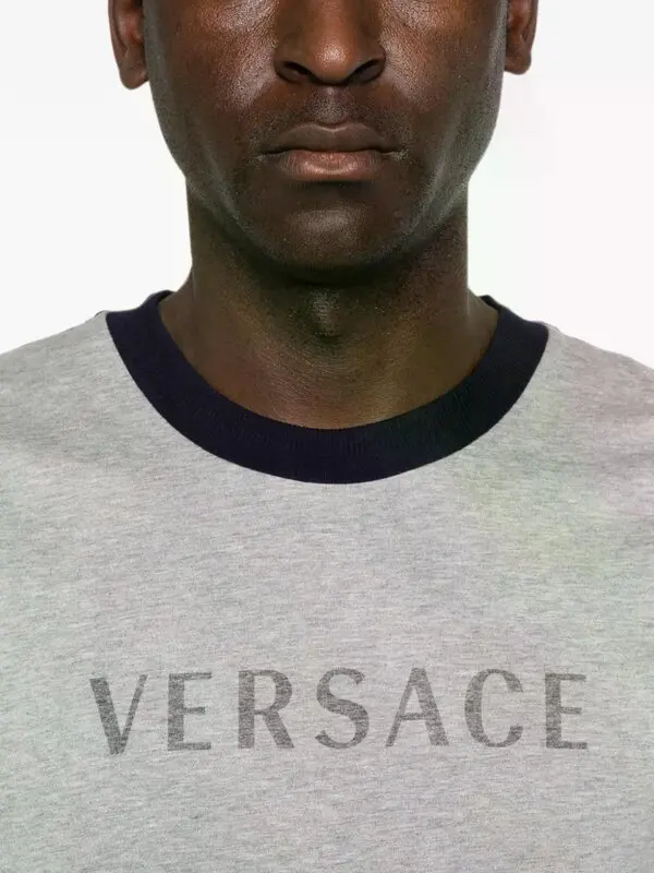 Versace Logo-print Reversible T-shirt