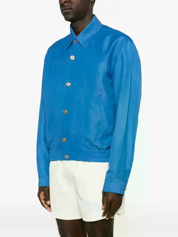 Versace Logo-button Blouson Jacket