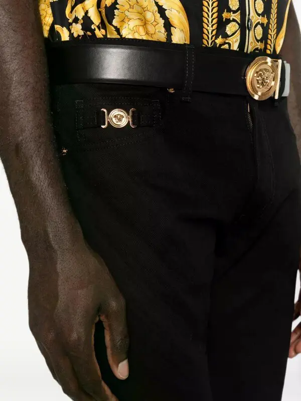 Versace Medusa '95 Logo-plaque Jeans
