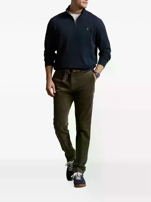 Polo Ralph Lauren Quarter-zip Knit Polo Shirt
