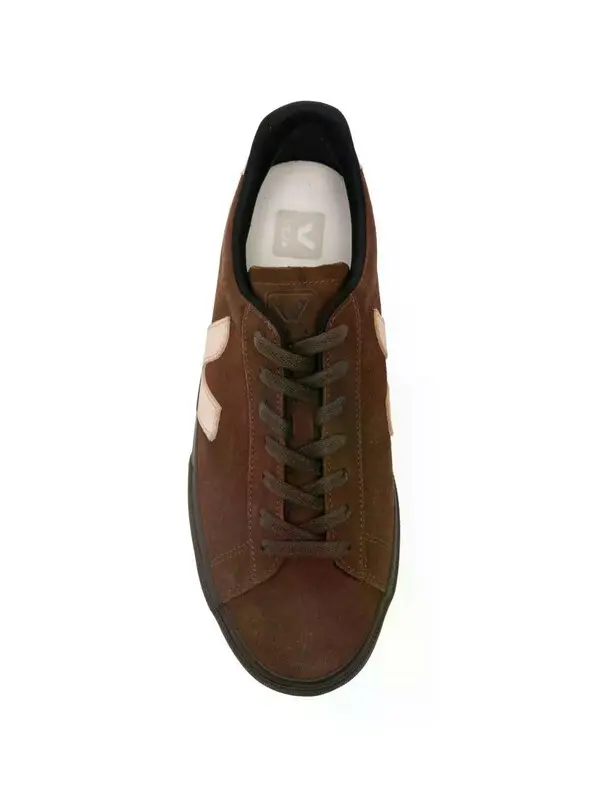 VEJA Campo Logo-detail Suede Sneakers