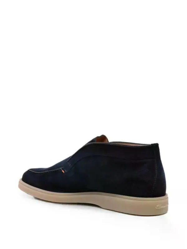 Santoni Detroit Suede Desert Boots