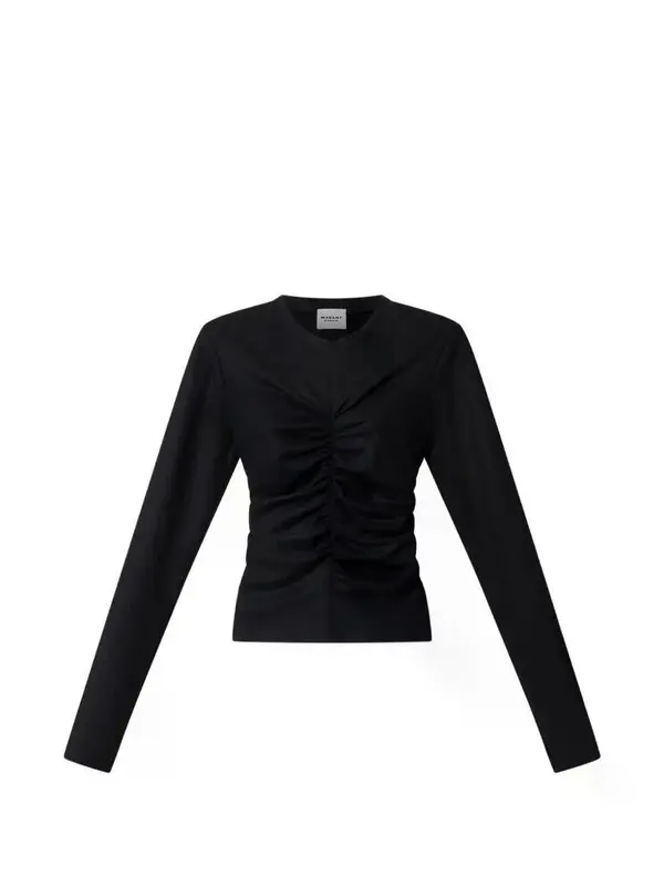 MARANT ETOILE Ruched Jersey Top