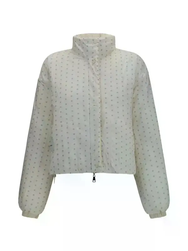 GONGDID DESIGN Reversible Polka-dot Puffer Jacket
