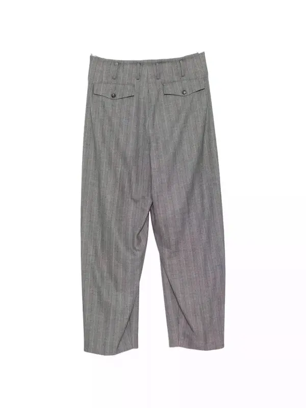 HED MAYNER Pinstriped Trousers
