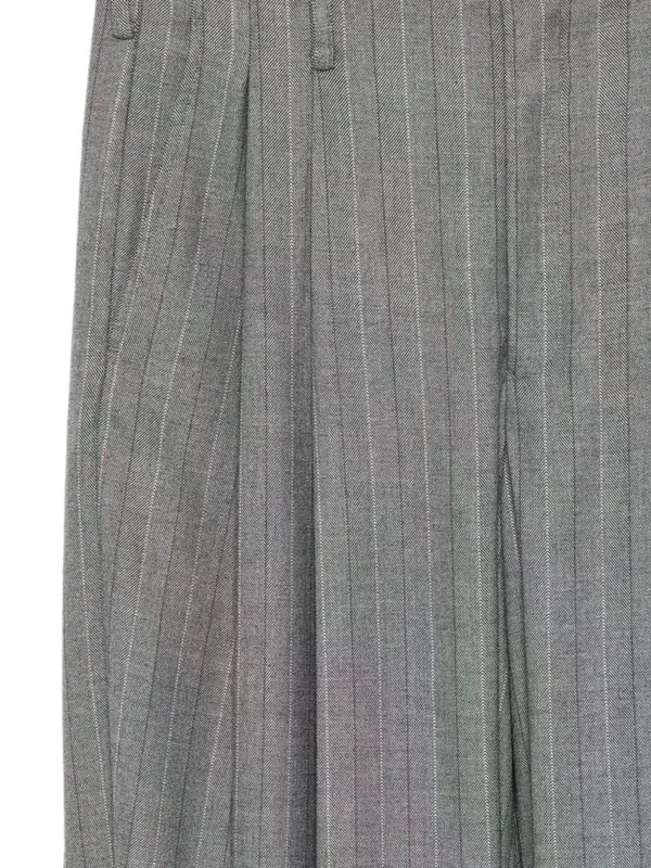 HED MAYNER Pinstriped Trousers