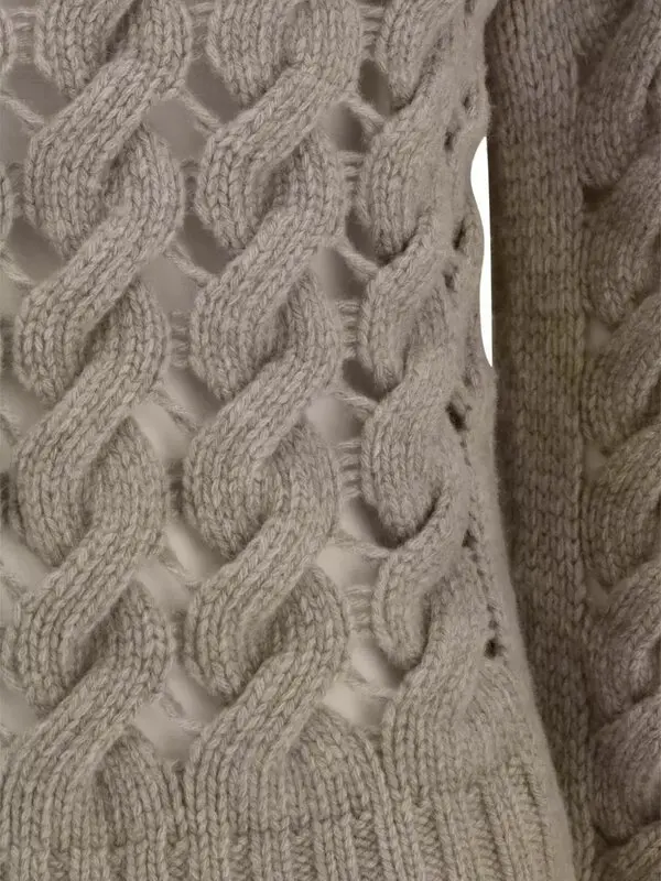 P.a.r.o.s.h Perforated Turtleneck Sweater