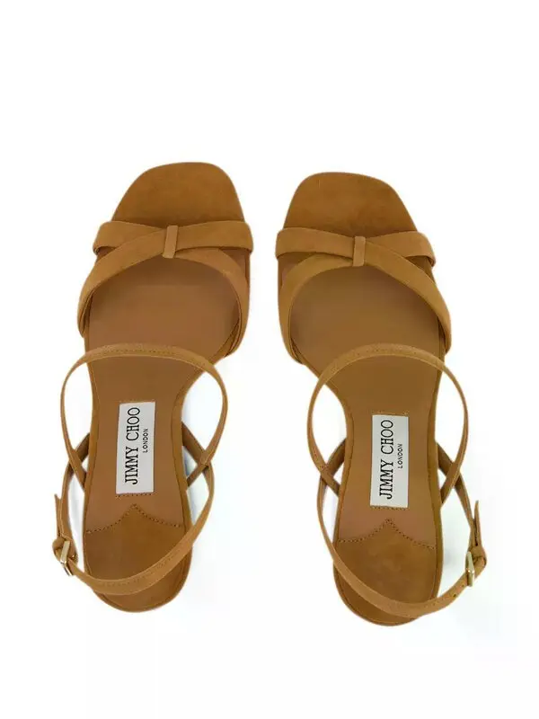 JIMMY CHOO Elsy Block Heel 85 Sandals