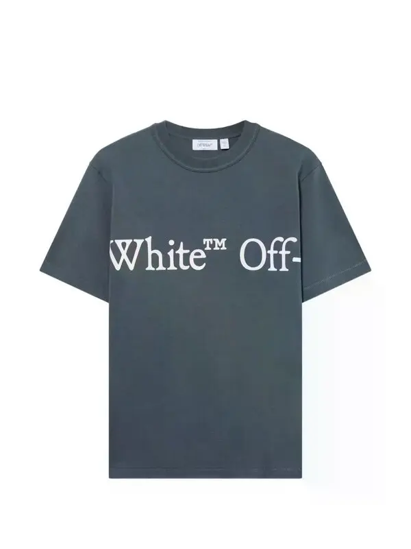 Off-White Bookish Scarf Short Sleeve T-shirt