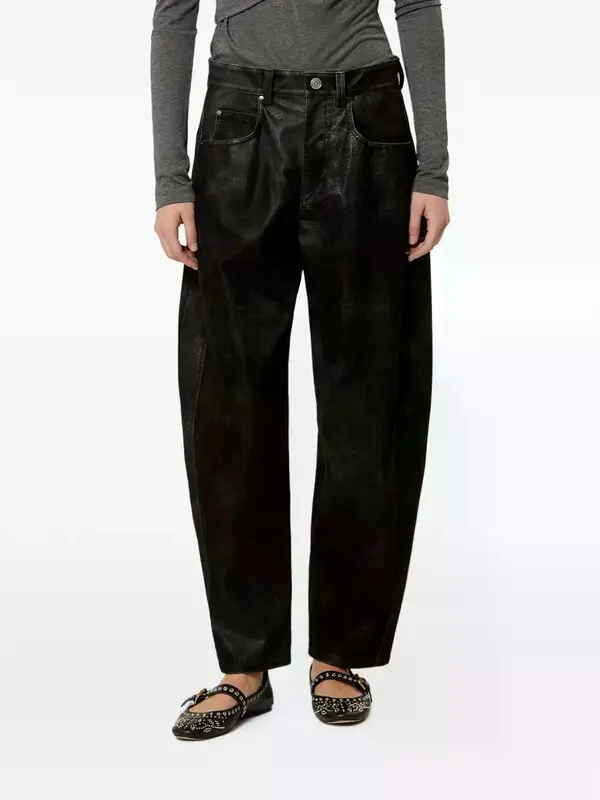 MARANT ETOILE Belky Barrel-fit Trousers
