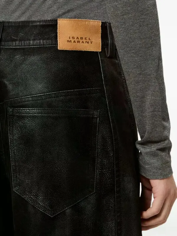 MARANT ETOILE Belky Barrel-fit Trousers
