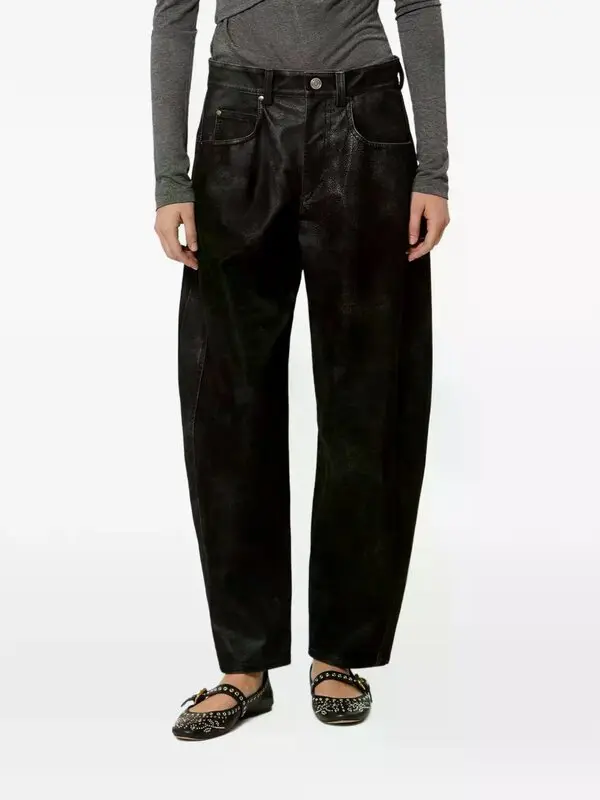MARANT ETOILE Belky Barrel-fit Trousers