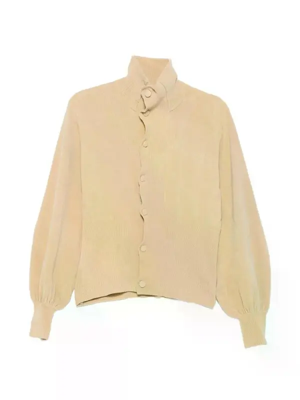 AYA MUSE Asha High-neck Cardigan - Neutrals