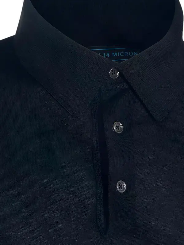 Kiton Button-up Polo Shirt