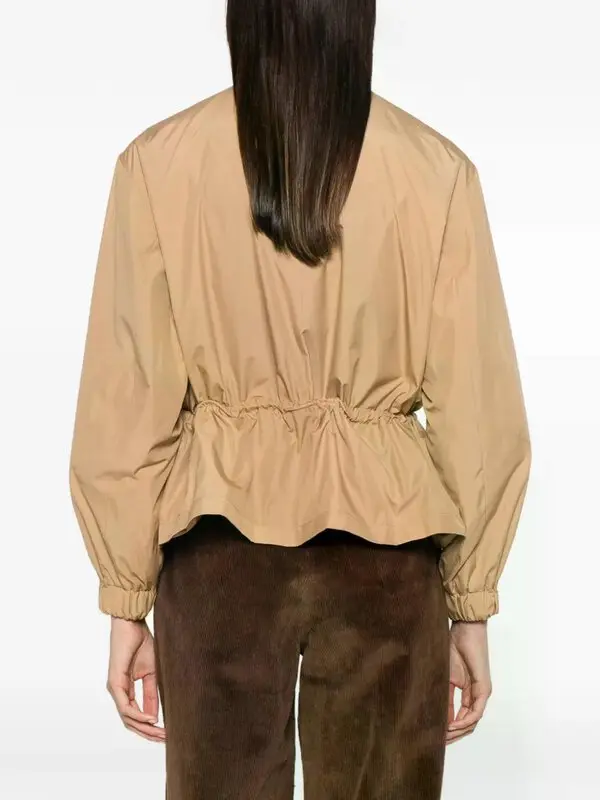 AYA MUSE High-neck Zip-up Jacket - Neutrals