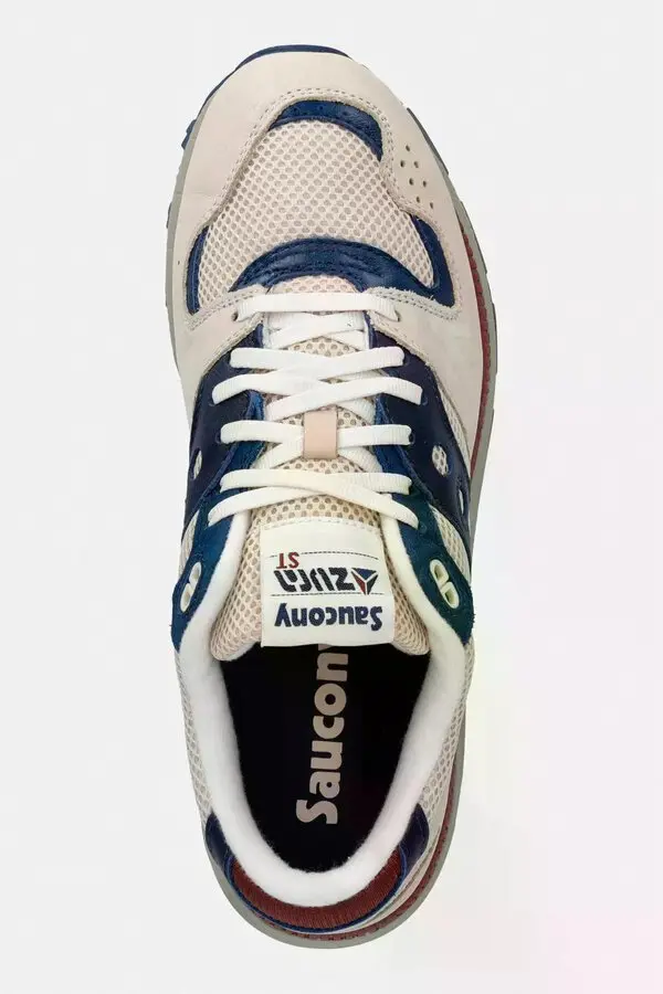 Saucony Azura Paneled Leather Sneakers