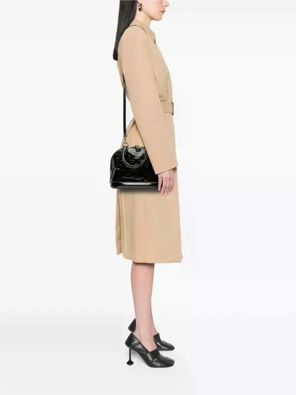 LOUIS VUITTON 2013 Monogram Vernis Alma Bb Satchel