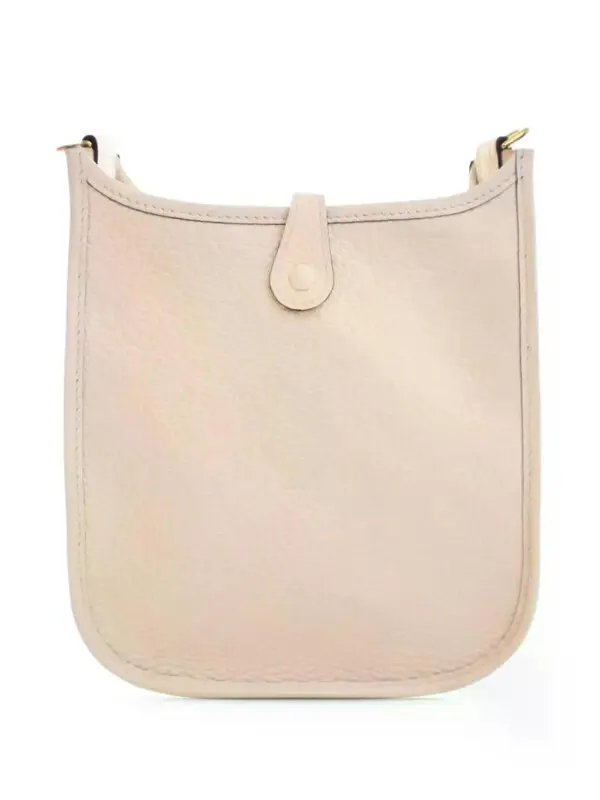 Hermès Clemence Evelyne 16 Amazone Crossbody Bag - White