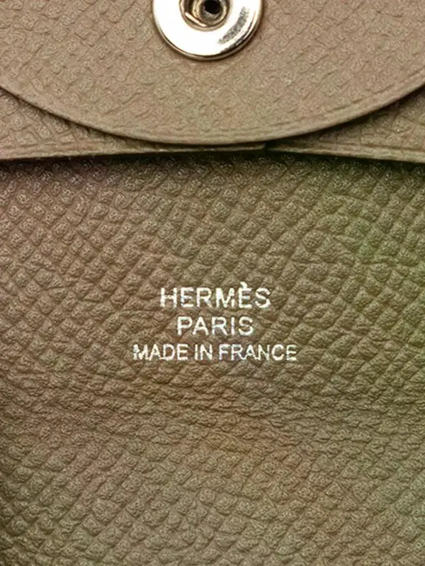 Hermès 2016 Epsom Bastia Change Purse Coin Pouch