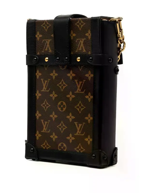 LOUIS VUITTON 2019 Monogram Pochette Trunk Verticale Crossbody Bag