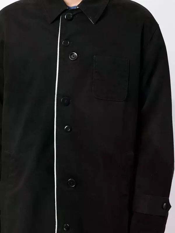 UNDERCOVERISM Contrasting-trim Detail Coat