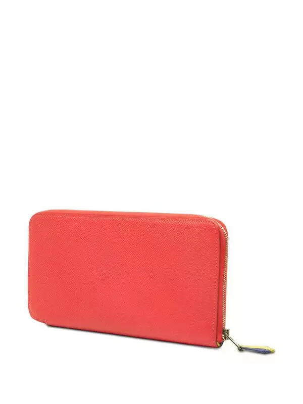 Hermès 2018 Epsom Azap Silk In Walllet Long Wallets