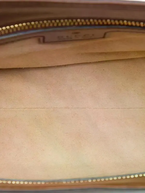 Gucci Jackie 1961 Small Gg Supreme Canvas Web Tote Satchel
